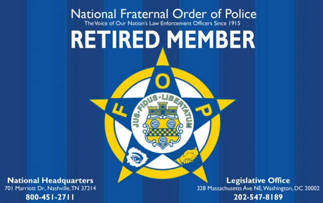 Specialty Member Cards - Fraternal Order of Police