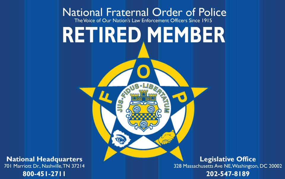 Specialty Member Cards - Fraternal Order of Police